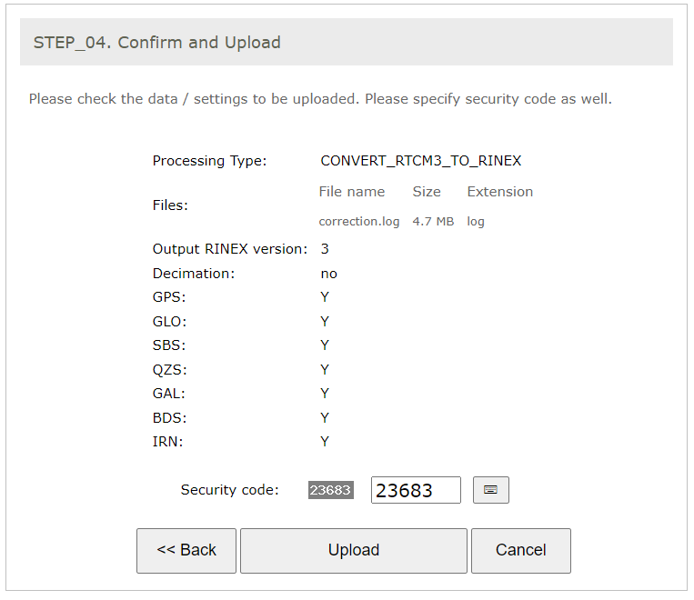 KSAT005:: Convert RTCM3 to RINEX